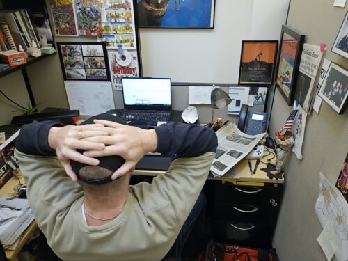 Back of head shot - Marijuana Venture